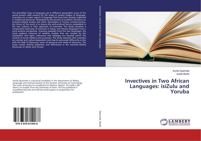 Invectives in Two African Languages: Isizulu And Yoruba von Kunle ...