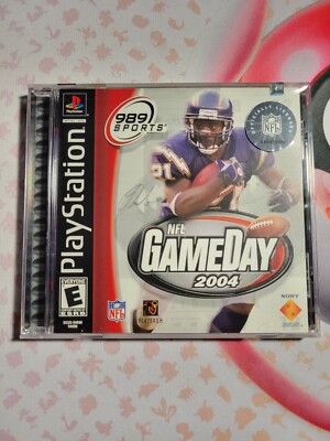 NFL GameDay 2004 (Sony PlayStation PS1 New Factory Sealed | eBay