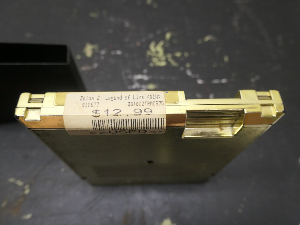 Zelda II: The Adventure of Link Gold (NES, 1988) Cartridge Only Tested ...
