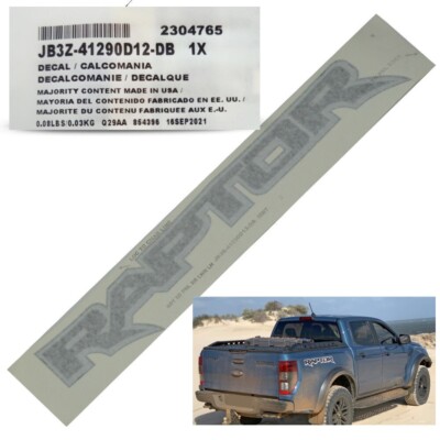 FORD RANGER PX3 PX2 "RAPTOR" GENUINE Decal Sticker Ranger 2012-21 Right ...