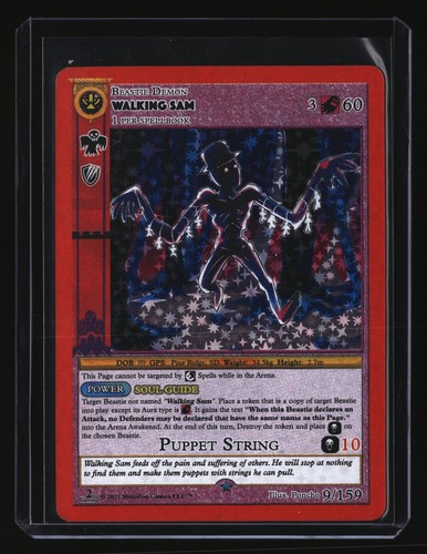 MetaZoo WALKING SAM 9/159 Full Holo (2022 Cryptid Nation 2nd Edition ...
