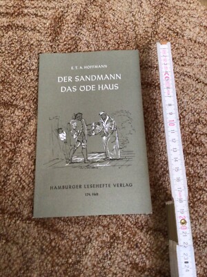 K35 HAMBURGER LESEHEFTE VERLAG Nr. 174 DER SANDMANN/ DAS ÖDE HAUS | eBay.de
