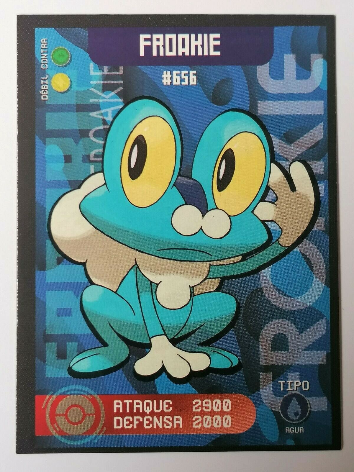 CARD POKEMON EJ VOL. I #656 FROAKIE 2020 Kalos PERU South America ...