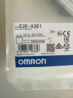 Omron Proximity Sensor E2E-X2E1 | eBay
