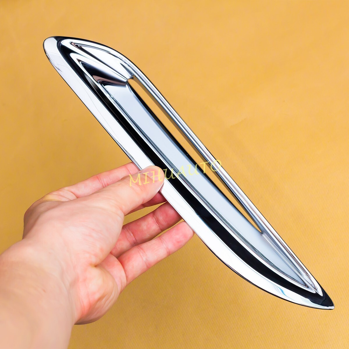 Chrome Car Rear Bumper Air Vent Cover Trims For Lexus 2023-2024 RX 350 ...