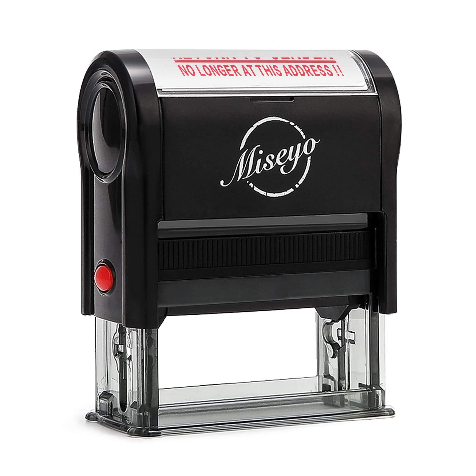 Return to Sender NO Longer at This Address!! Self Inking Rubber Stamp ...