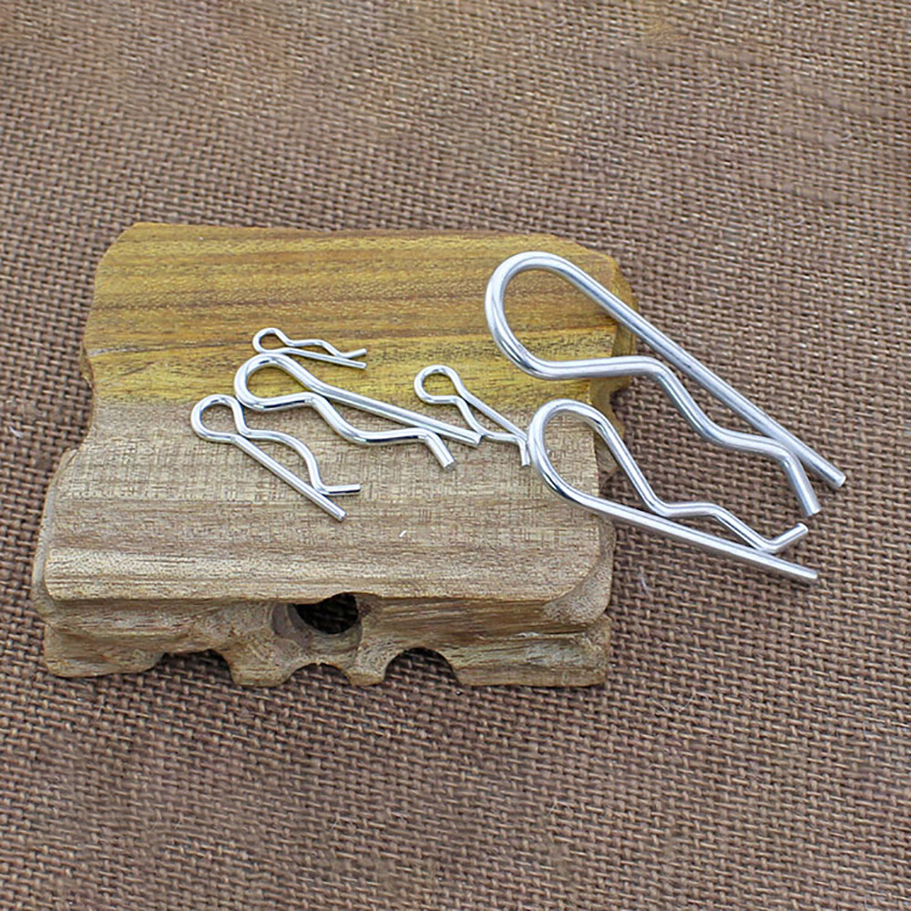 1mm-7mm R Clips For Securing Clevis Pins Retaining Split Beta Pins Zinc ...