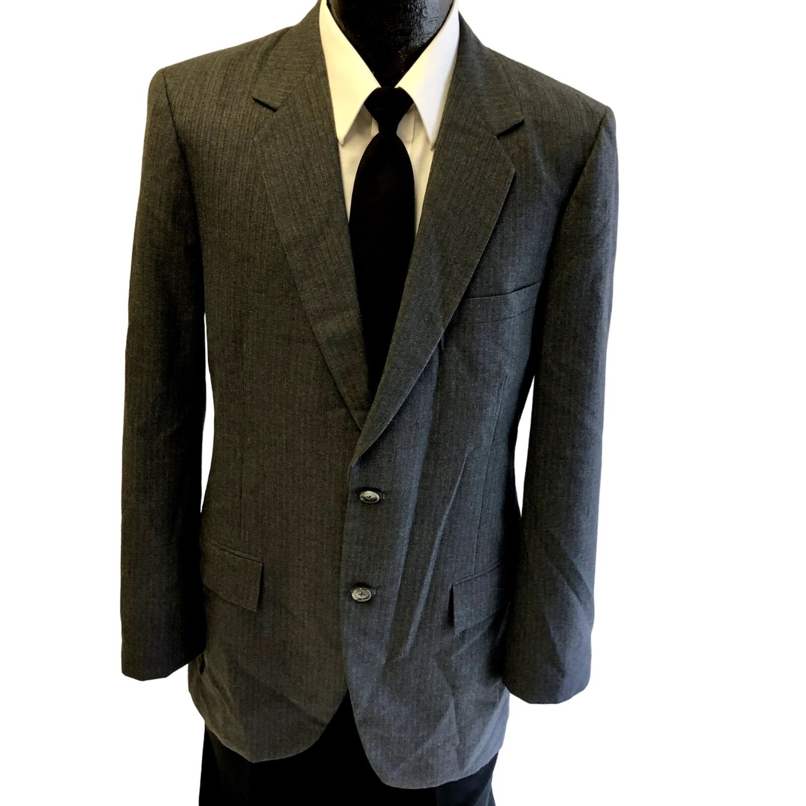 Vtg 50's Style BESPOKE Sport Coat ATOMIC FLECK Jacket Rockabilly Wool ...