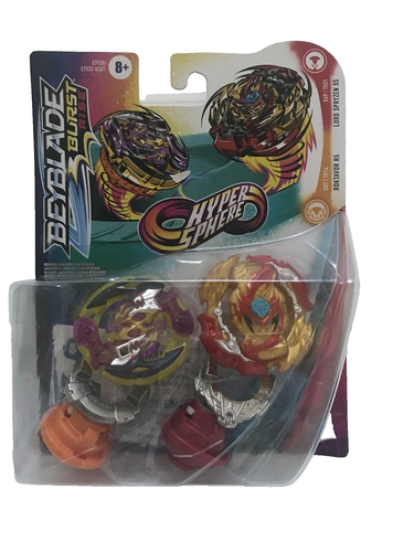 Beyblade Burst Rise Hypersphere Dual Pack Lord Spryzen S5 & Roktavor R5 ...