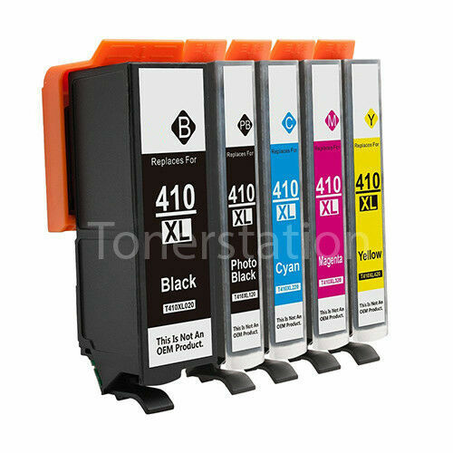10 Non-OEM 410XL Ink alternative for Epson XP530 XP540 XP630 XP640 ...