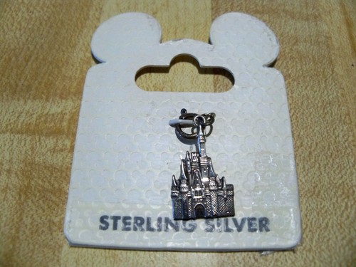 DISNEY CINDERELLA CASTLE World Charm-Sterling Silver-NWT | eBay