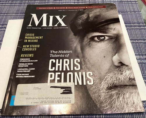 Mix Magazine Back Issue August 2014 (Chris Pelonis) | eBay