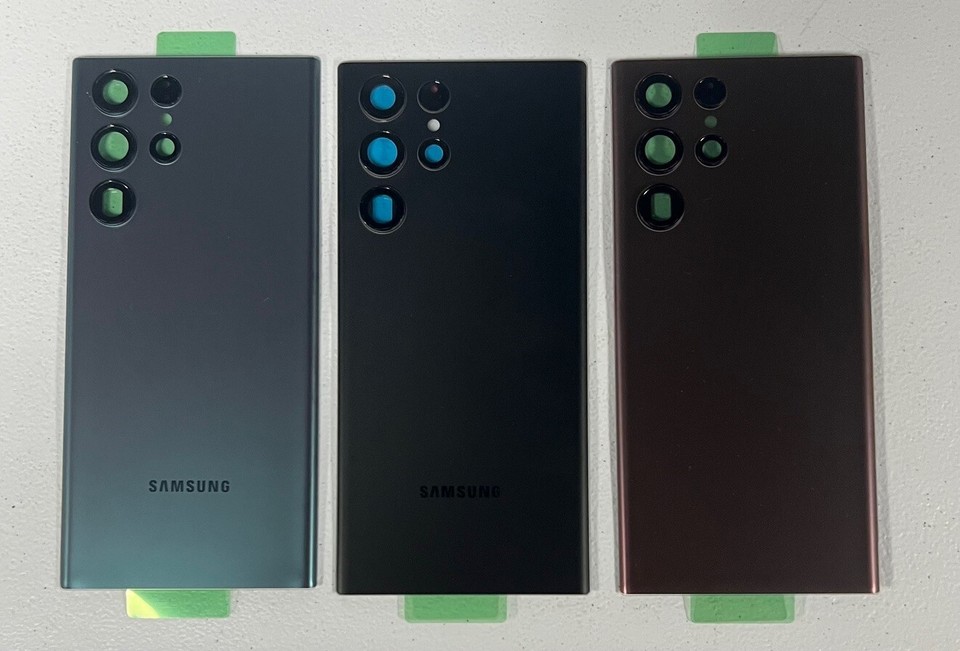 S22 Ultra REPLACEMENT BACK Housing for Samsung Galaxy S22 Ultra-BLACK ...