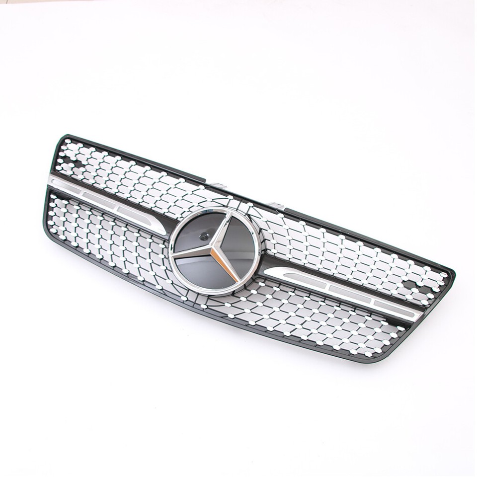 NEW Front Grille Grill W/Star For Mercedes-Benz W164 ML550 ML350 ML500 ...