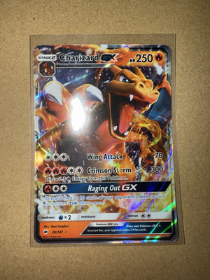 Pokemon TCG Charizard GX Burning Shadows 20/147 Holo Ultra Rare NM | eBay