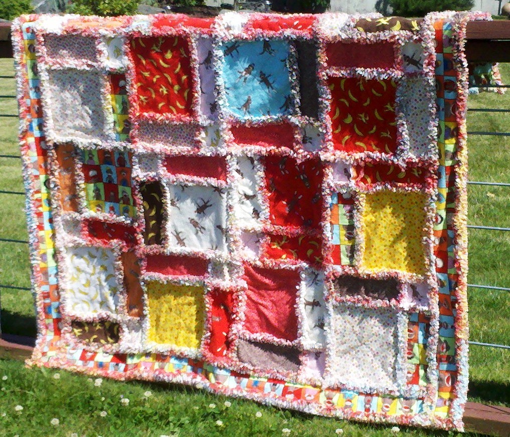 The Twisted Rag Quilt Pattern, with a Unique Rag Quilt Finish | eBay