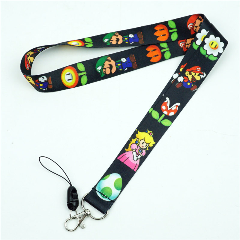 Game Cartoon Lanyard Neck Strap Charms Cell Phone Rope Anime Keychain ...