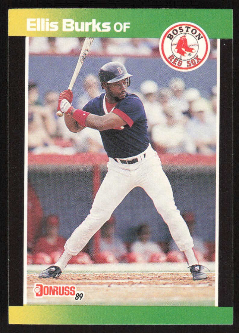 1989 Donruss Baseball's Best Ellis Burks #9 Boston Red Sox | eBay