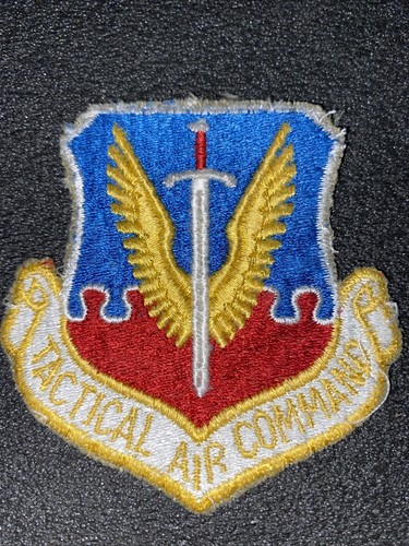 USAF Air Force Tactical Air Command TAC Insignia Badge Patch Full ...