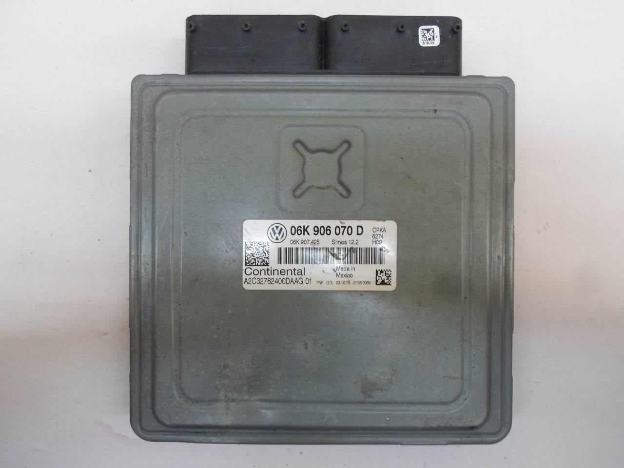 Engine Computer Volkswagen Jetta 2014 06k906070d 1.8l ECM PCM ECU OEM ...