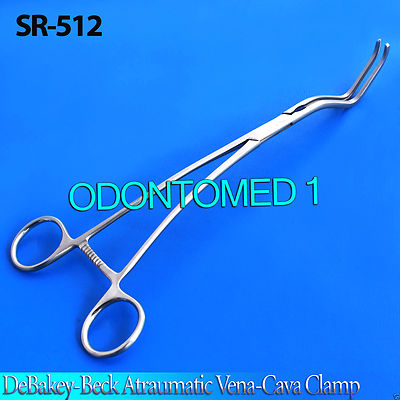 Debakey-beck Atraumatic Vena-cava Clamp-curved Handles - Cardio ...