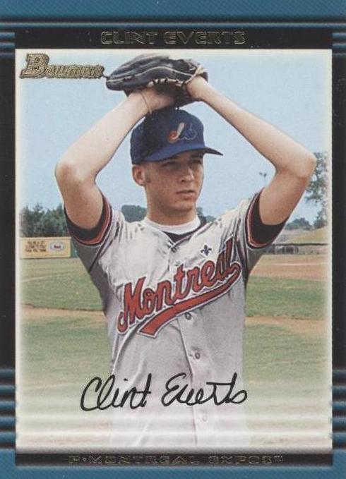 2002 Bowman Draft Picks & Prospects - Clint Everts #BDP1 (RC) for sale ...