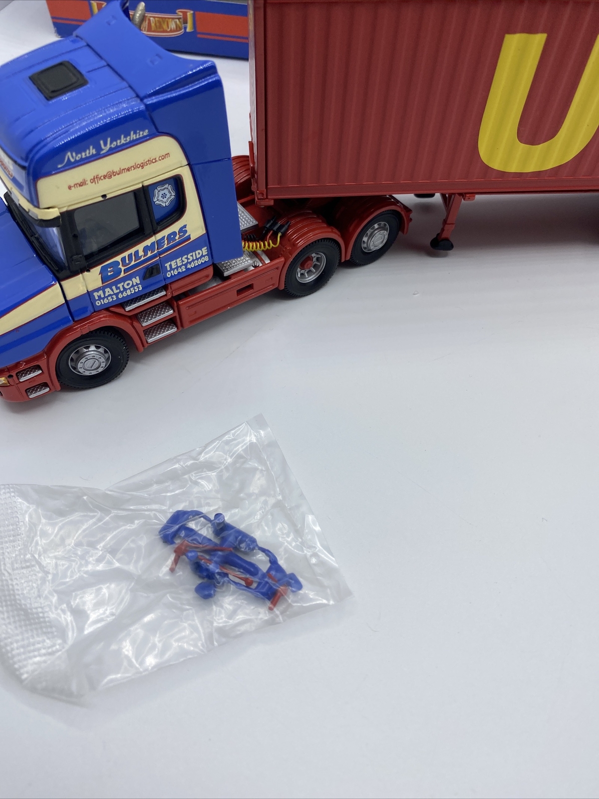 Corgi SCANIA T Topline Truck CAB Model Only Bulmers Logistics Cc12816 1 ...