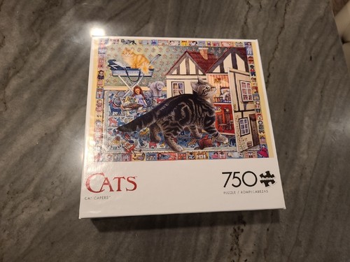 Ivory Cats Lesley Anne Ivory Cat Capers 750 Puzzle Brand New Buffalo ...