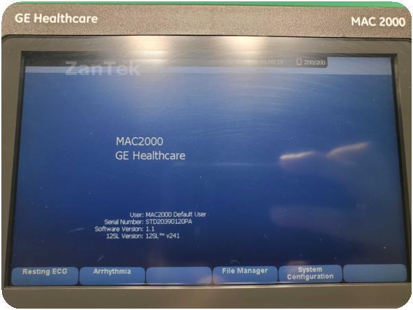 GE MAC 2000 12 Lead Resting EKG ECG System | eBay
