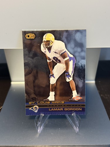 2002 Pacific Heads Up Red Non-Numbered Lamar Gordon #168 Rookie RC ...