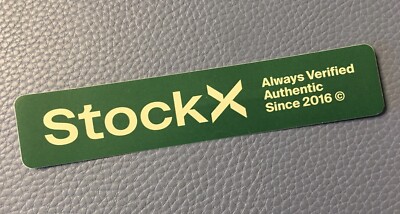 StockX Promo Sticker Since 2016 | eBay