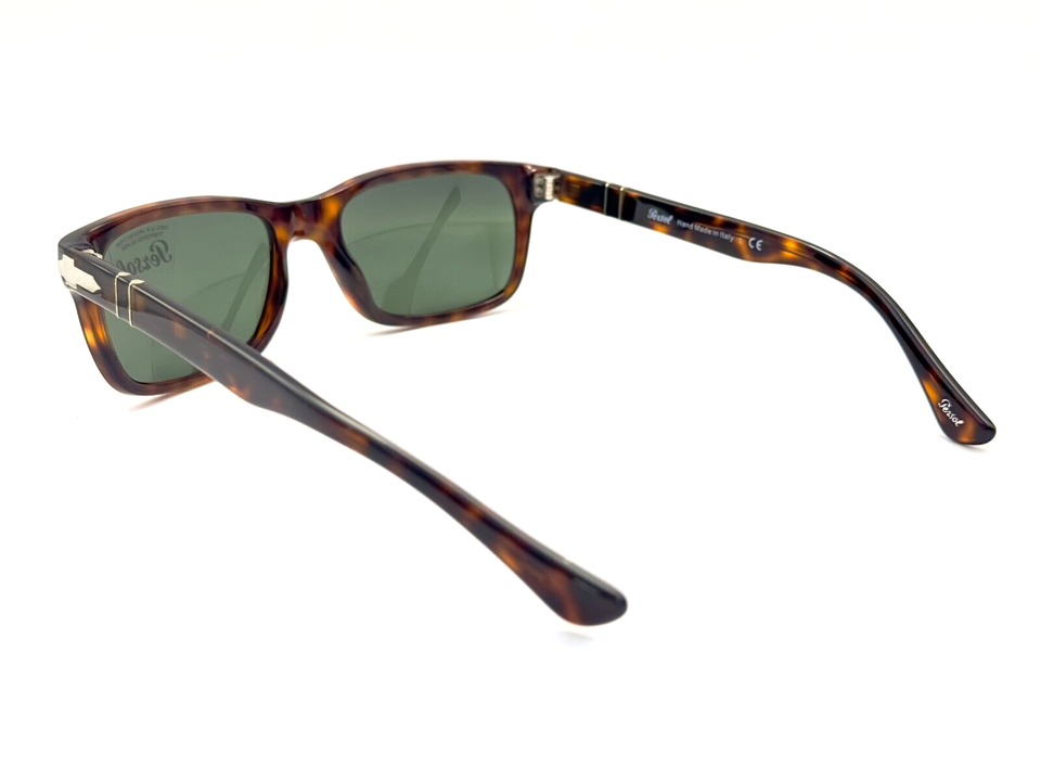 Persol PO3048S Sunglasses 24/31 Havana /Crystal Green Lens 58mm | eBay