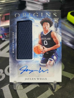 2024-25 Panini Origins Jaylen Wells Rookie Jersey Autograph RJA-JWG RC ...