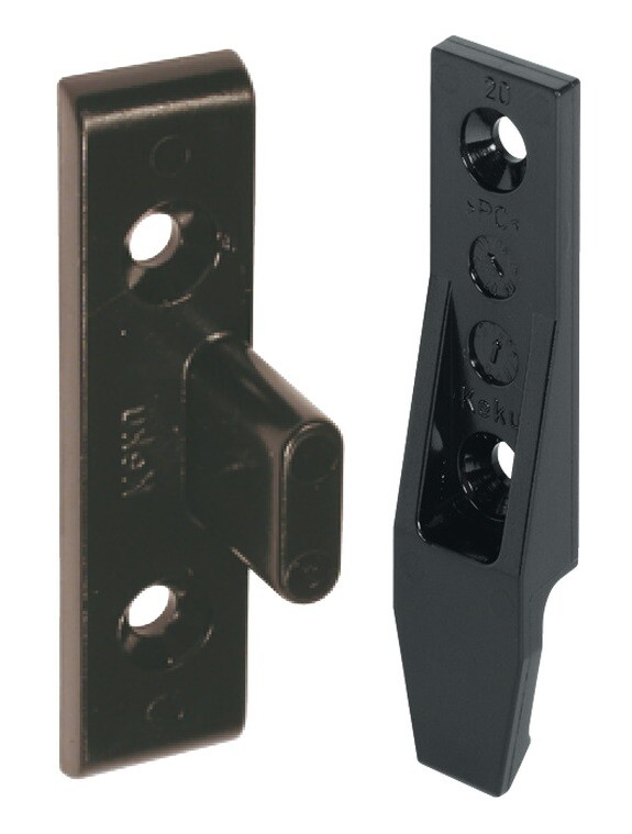 Keku EH Drop On Hook On Push In Fittings Press Fit Panel Clips Plinth ...