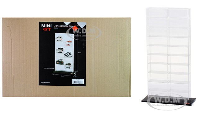 20 Car Acrylic Display Show Case Large Mini GT for 1 64 Scale Model ...