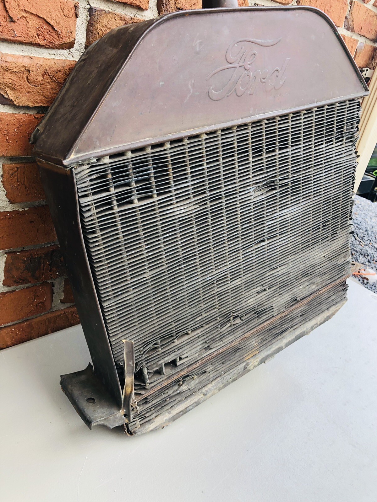 Original Ford Model T Brass Radiator | eBay