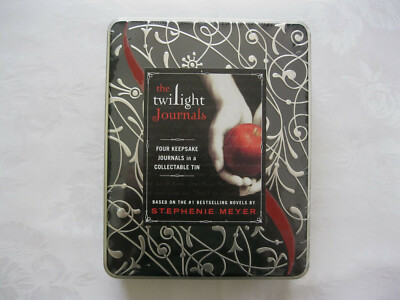 THE TWILIGHT JOURNALS Four Keepsake Journals & Collectible Tin (SEALED ...