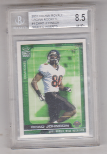 2001 - Crown Royale - Crown Rookies - Chad Johnson - NUMBERED - ROOKIE ...