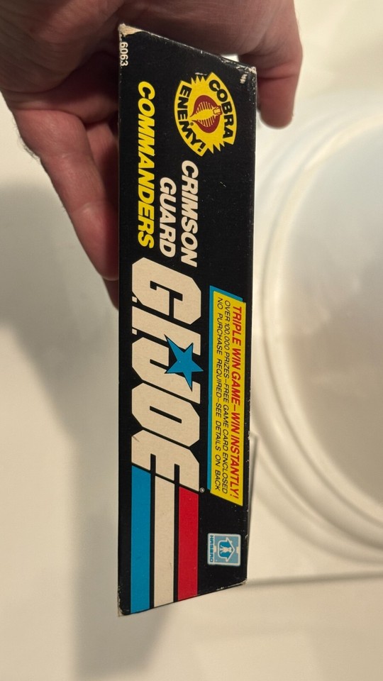 Crimson Guard Commanders Tomax & Xamot Vintage GI Joe Box Only 1985 | eBay
