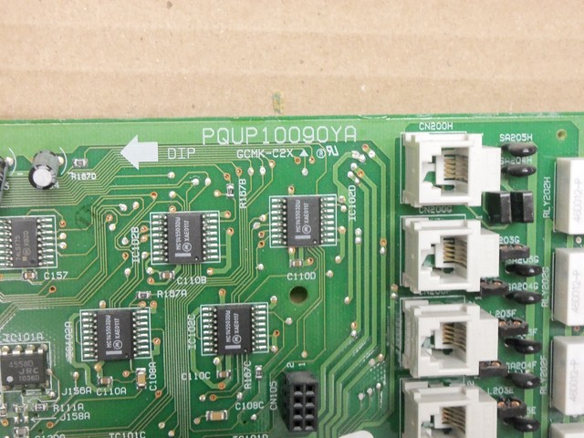 Panasonic Pqup10090ya Gcmk-c2x Circuit Board Card Adapter Interface ...