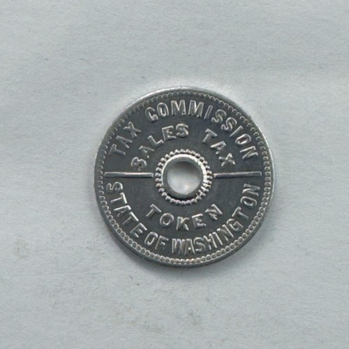 Washington State Tax Tokens - Excellent Condition Tokens - 1970s-60s | eBay