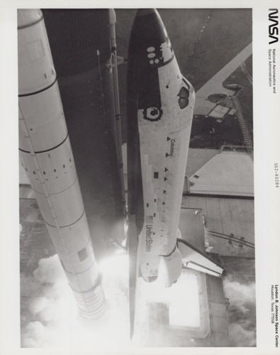 STS-5 Columbia Launch Ignition Florida Space Shuttle 1982 - Original ...