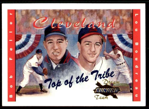 2001 Sunoco Dream Team Lou Boudreau/Bob Feller 103 Baseball Cards #11 ...