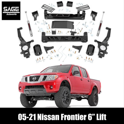 2005-2021 Nissan Frontier 6 Inch Lift Kit | 87930 | Rough Country ...