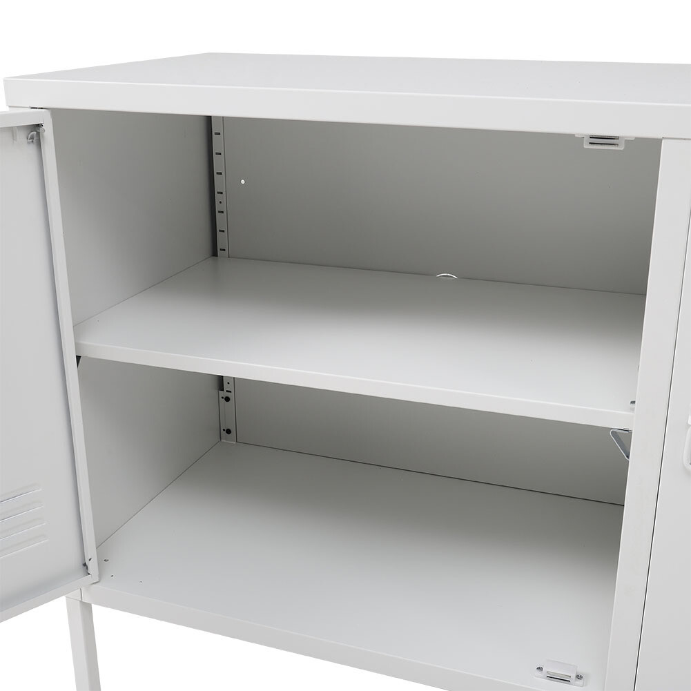 Freestand Metal Filling Cabinet Sideboard Cabinet Storage Cupboard ...