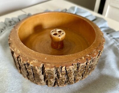 Bowls - Tree Bark Nut Bowl