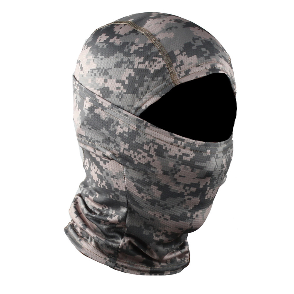 Camouflage Balaclava Hood Military Tactical Ski Cycling Hunting Full ...