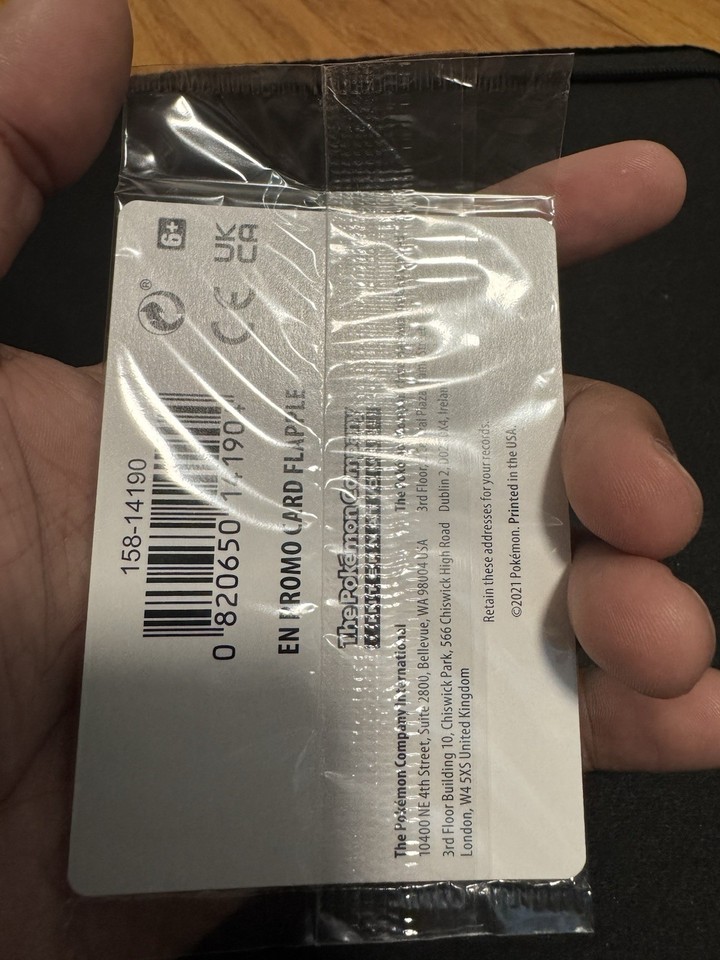 Flapple 022/192 - GameStop Stamp Promo Holo Rare SEALED Pokemon: Rebal ...