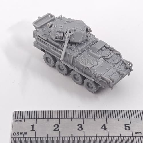 5pcs 1/144 Scale Military Model Stryker M1296 Dragoon IFV Unpainted 3D ...