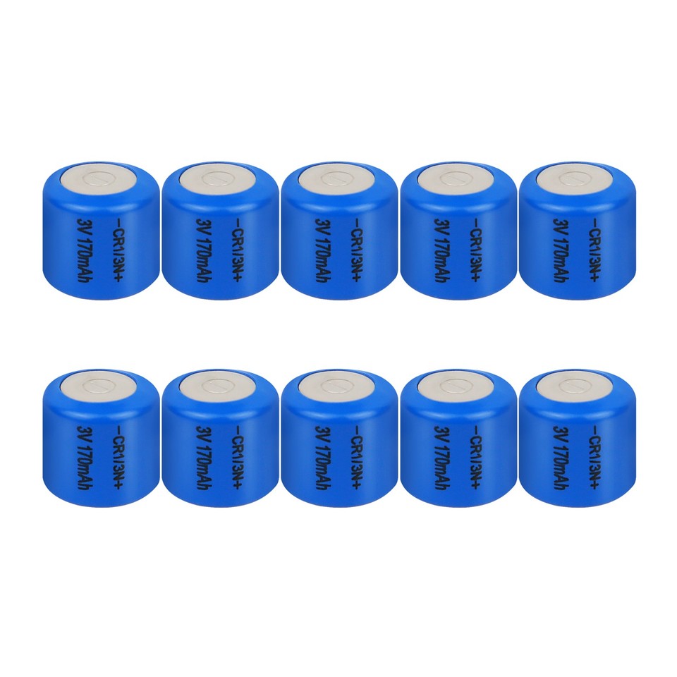 CR123A / CR2 / CR1/3N 3V Non-Rechargeable Li-MnO2 Batteries for Camera ...